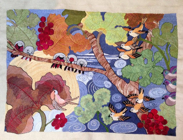 The Progress of a... Retreat Project | The Crewel Work Company