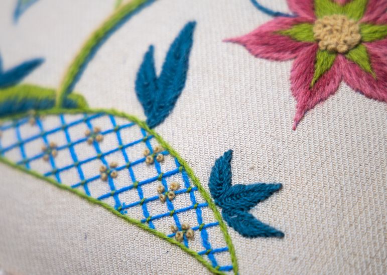 Jacobean Sampler Crewel Embroidery Kit – The Crewel Work Company