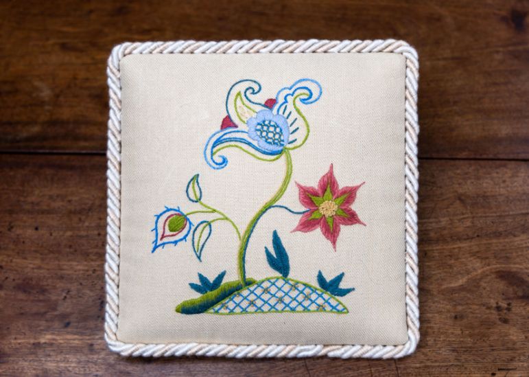 Jacobean Sampler Crewel Embroidery Kit – The Crewel Work Company