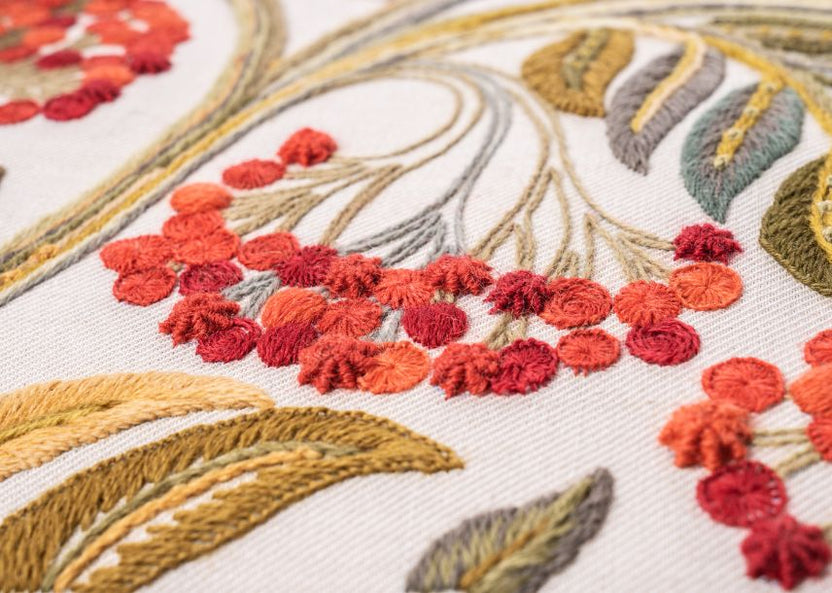 Rowan Tree Crewel Embroidery Kit – The Crewel Work Company