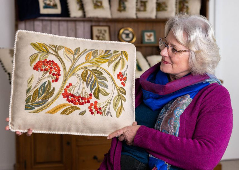 Rowan Tree Crewel Embroidery Kit – The Crewel Work Company