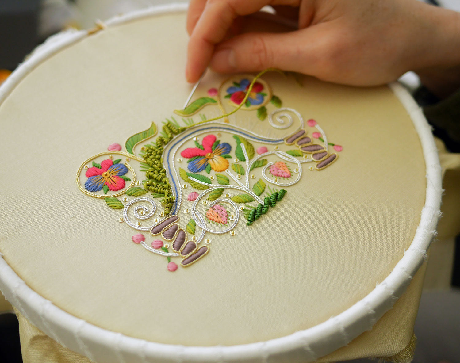 Crewel Embroidery from The Crewel Work Company