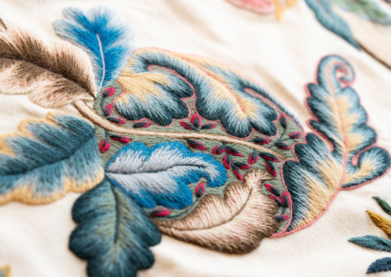 The Muncaster Bed Hanging Crewel Work Kit | The Crewel Work Company