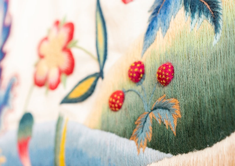 The Muncaster Bed Hanging Crewel Work Kit | The Crewel Work Company