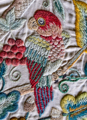 Gawthorpe Bed Hanging - A Crewel Work Masterpiece – The Crewel Work Company