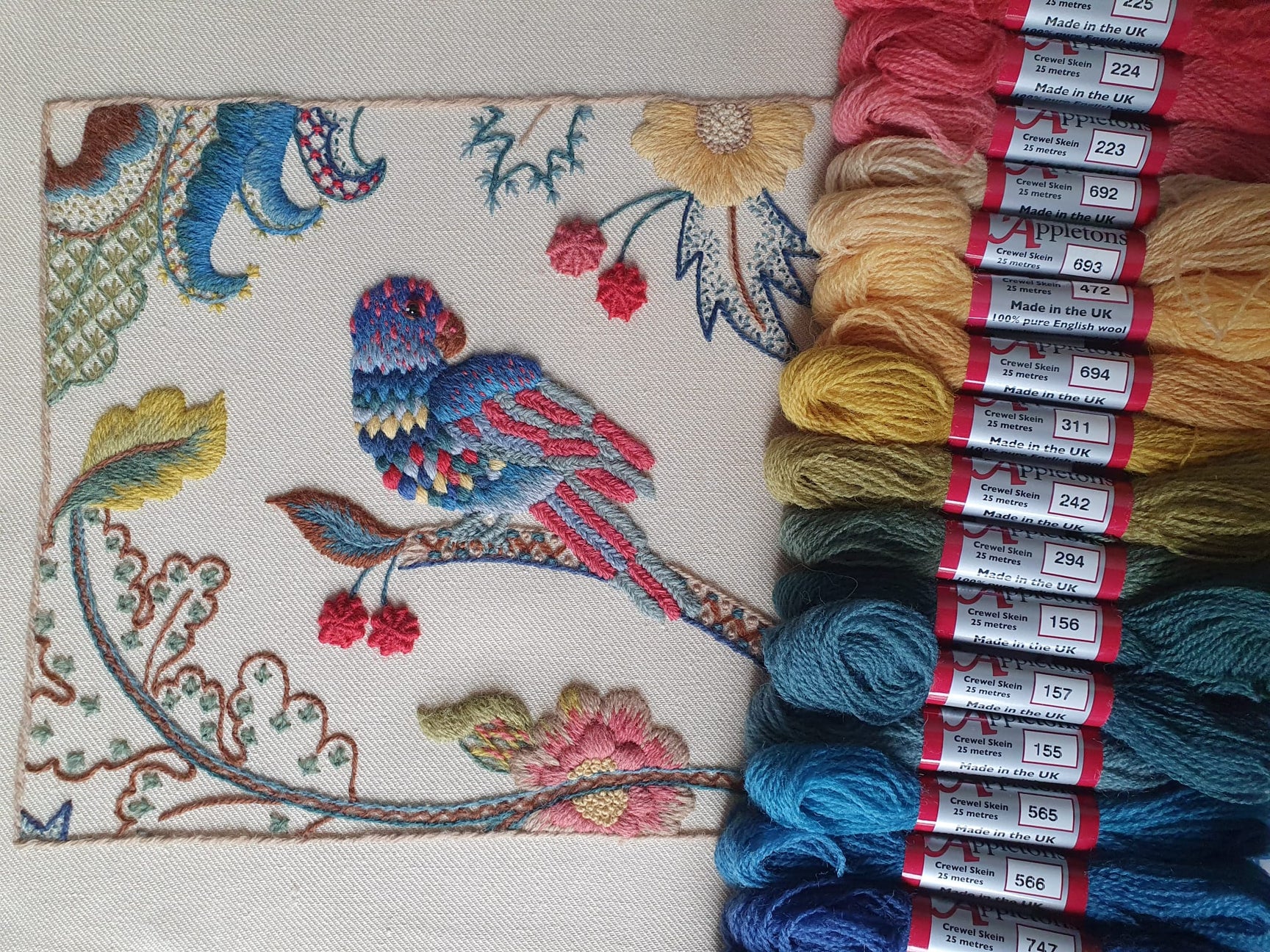 Crewel Embroidery from The Crewel Work Company