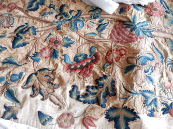 The Muncaster Bed Hanging Crewel Work Kit | The Crewel Work Company